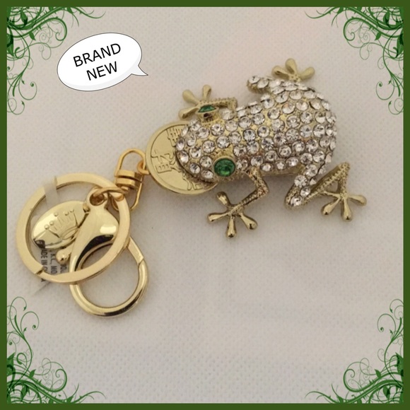 Hallmark | Accessories | 3 For 9 Glitzy Frog Keychain | Poshmark